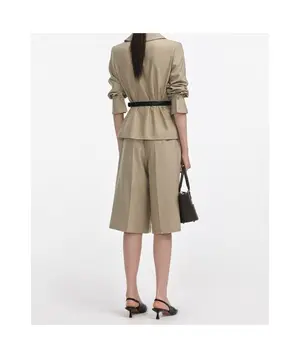 SELF-PORTRAIT Twill Playsuit