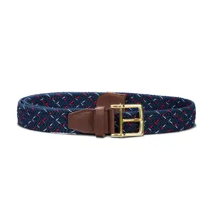 Nike Tour Stretch Woven Belt - Blue