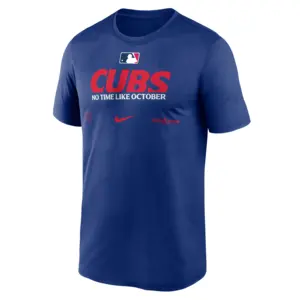 Nike Chicago Cubs 2026 Postseason Authentic Collection Legend Dri-fit Mlb T-shirt - Blue