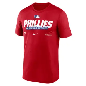 Nike Philadelphia Phillies 2026 Postseason Authentic Collection Legend Dri-fit Mlb T-shirt - Red
