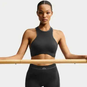 Nike Skims Ribbed Seamless Racerneck Bra