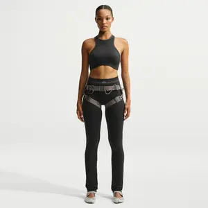 Nike Skims Ribbed Seamless Racerneck Bra
