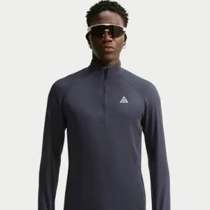 Nike Dri-fit Mid-layer 1/4-zip Trail Running Top