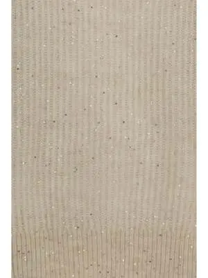 Brunello Cucinelli Mohair-blend Crewneck Sweater