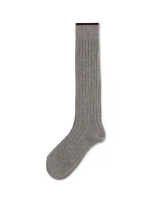 Brunello Cucinelli Textured Socks For Men