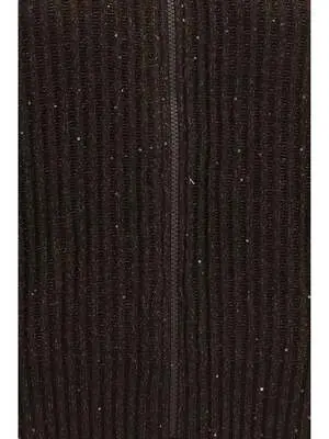 Brunello Cucinelli Ribbed Zip Sweater
