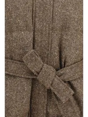 Brunello Cucinelli Long Padded Coat With Belt