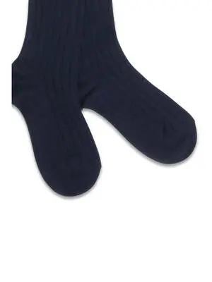Brunello Cucinelli Ribbed Cashmere Socks