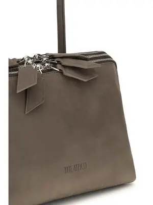 Attico L’altra Di Milano Shoulder Bag - Gray