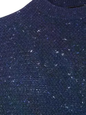 FILIPPO DE LAURENTIIS Mélange-effect Wool Sweater