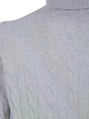 FILIPPO DE LAURENTIIS Cable-knit Roll-neck Sweater