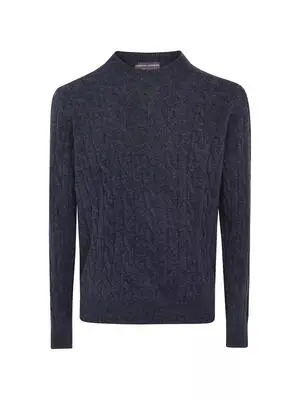 FILIPPO DE LAURENTIIS Cable-knit Wool Sweater - Grey