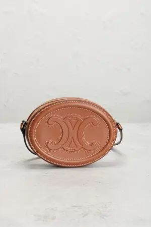 Celine Triomphe Small Oval Crossbody Bag