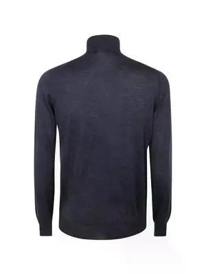 FILIPPO DE LAURENTIIS Roll-neck Wool Sweater - Grey