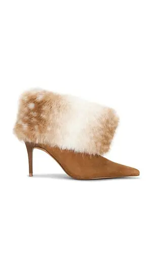 Steve Madden Enella Faux Fur Boot In Tan - Tan Multi