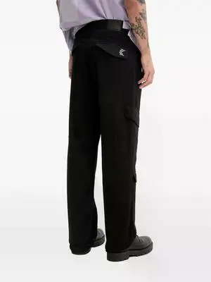 KARL KANI Logo-embroidered Cargo Pants