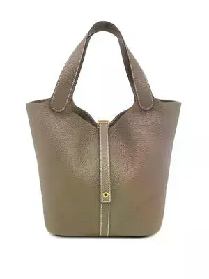 Hermès 2023 Clemence Picotin Lock 22 Handbag - Grey