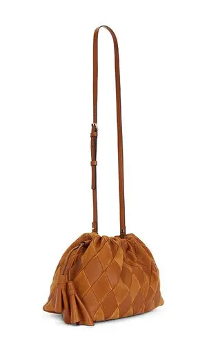 Zimmermann Cloud 91 Medium Clutch Bag In Tan - Caramel