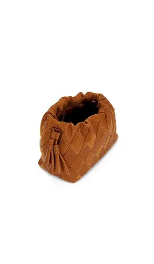 Zimmermann Cloud 91 Medium Clutch Bag In Tan - Caramel