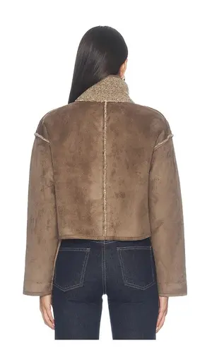 Velvet By Graham & Spencer Esme Jacket In Brown
