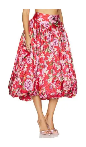 PatBO Peony Midi Skirt