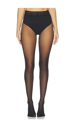 Wolford Fatal 15 Seamless Tights - Black