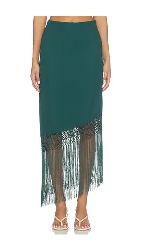 BAOBAB Austin Maxi Skirt In Green - Green Pine
