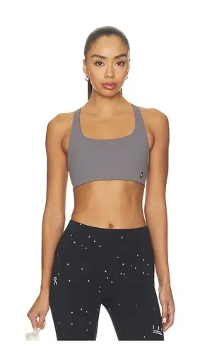 On Studio Bra In Charcoal