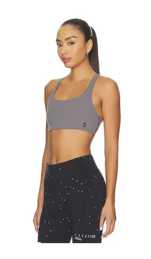 On Studio Bra In Charcoal