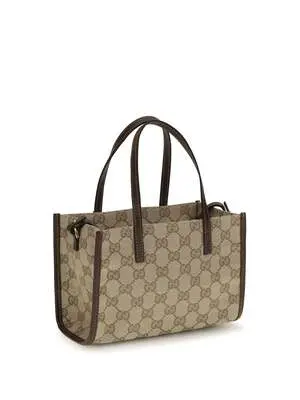 Gucci Small Shoping Bag With Gg Charm