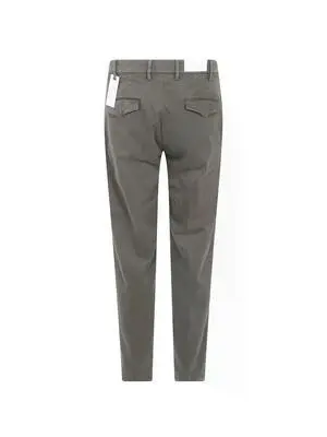 MICHAEL COAL Flap-pocket Chino Trousers