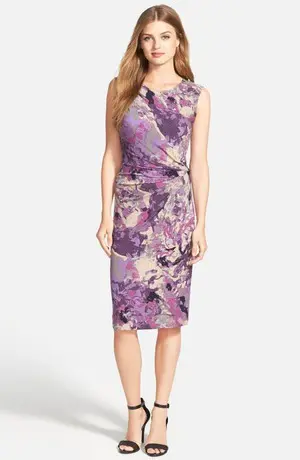 NIC+ZOE Dark Bloom' Sheath Dress