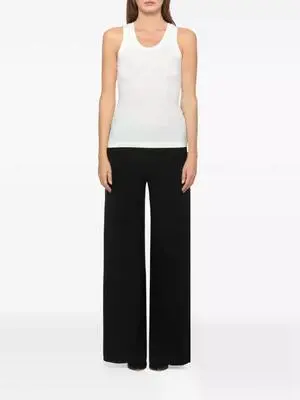 Norma Kamali Racer Scoop-neck T-shirt