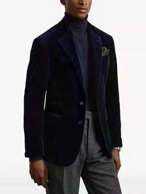 Ralph Lauren Purple Label Kent Velvet Blazer