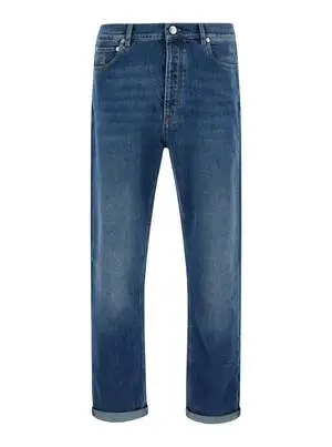 Brunello Cucinelli Tailored Jeans Pants - Blu