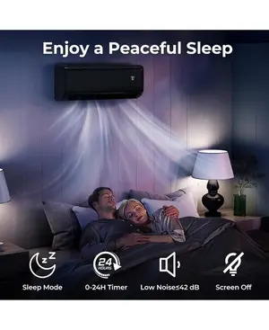 SUGIFT 9100 Btu 20.5 Seer2 115v Wifi Ductless Mini Split Air Conditioner With Alexa