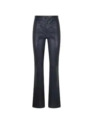 Stouls Icham Leather Flared Trousers