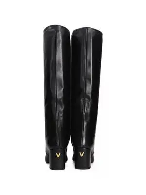 VIA ROMA 15 Pointed-toe Knee-high Boots