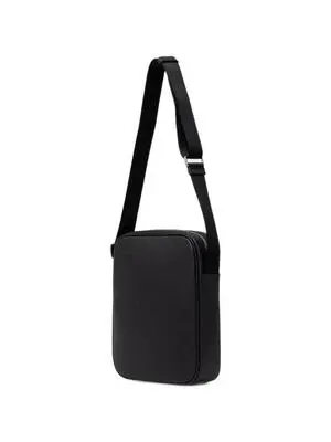 TRUSSARDI Medium Logo-print Pebbled Messenger Bag