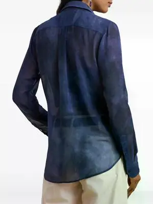 Ralph Lauren Tie-dye Button-up Shirt