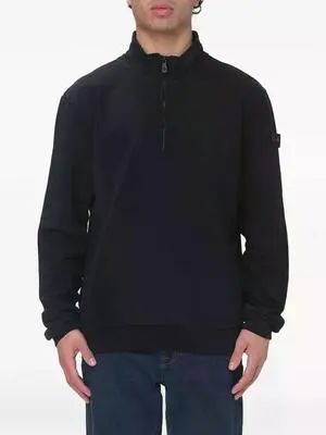 Peuterey Quarter-zip Logo-patch Sweatshirt