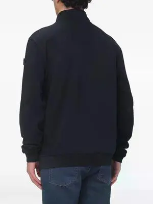 Peuterey Quarter-zip Logo-patch Sweatshirt