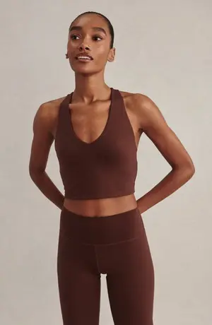 Varley Always Burke Performance Cropped Tank