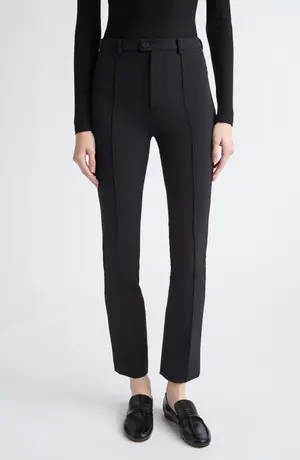 JAMIE HALLER The Riding Pant Stretch Narrow Leg Pants - Black