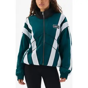 OFF SEASON Colorblock Windbreaker Jacket Green