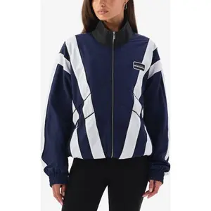 OFF SEASON Colorblock Windbreaker Jacket - Navy