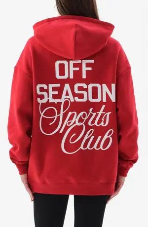 OFF SEASON Graphic Oversized Hoodie