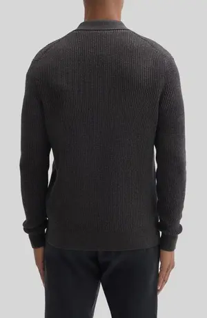 Robert Barakett Gregorio Full Zip Cardigan Sweater