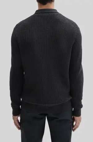 Robert Barakett Gregorio Full Zip Cardigan Sweater