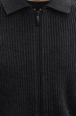 Robert Barakett Gregorio Full Zip Cardigan Sweater